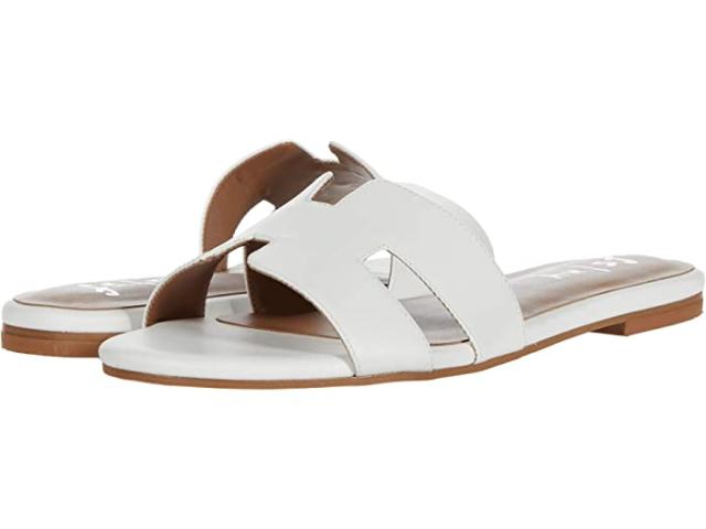 (取寄) フレンチ ソール レディース アリバイ サンダル French Sole women  Alibi Sandal White Leather