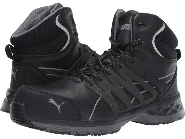 (取寄) プーマ セーフティー メンズ ヴェロシティ ミッド コンポジット トゥ SD PUMA Safety men PUMA Safety Velocity Mid Composite Toe SD Black