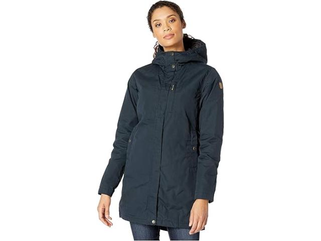 (取寄) フェールラーベン レディース キルナ パッテッド パーカー Fjllrven women Fjallraven Kiruna Padded Parka Dark Navy