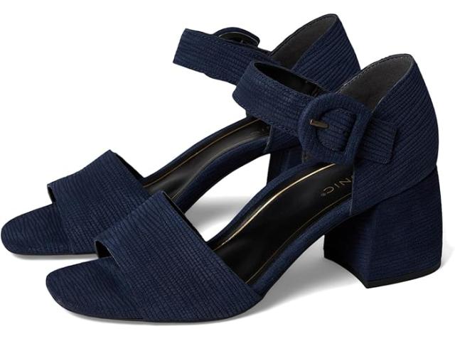 (取寄) バイオニック レディース シャルドネ ストラップ サンダル VIONIC women Chardonnay Strappy Sandals Navy Blazer Suede