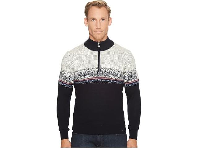 (取寄) ダーレオブノルウェー メンズ ホーヴデン セーター Dale of Norway men Dale of Norway Hovden Sweater C-Navy/Blue Shadow/Indigo/Raspberry/Off-White