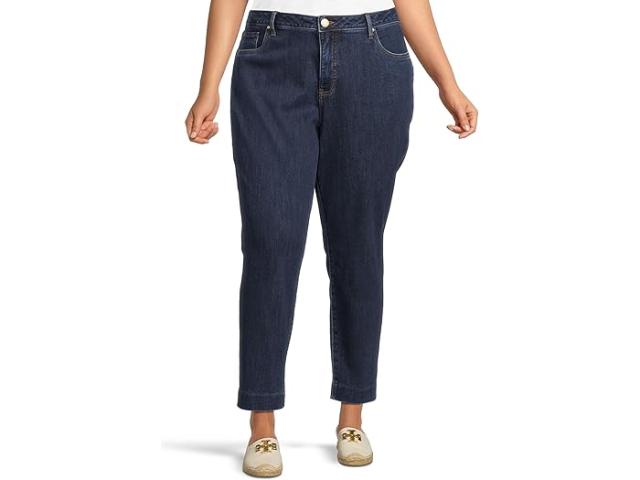 (取寄) カット フロム ザ クロス レディース プラス サイズ リース ハイ ライズ ファブ AB アンクル ストレート ブラインド ヘム KUT from the Kloth women Plus Size Reese High Rise Fab Ab Ankle Straight Blind Hem Harness W/Euro Base Wash