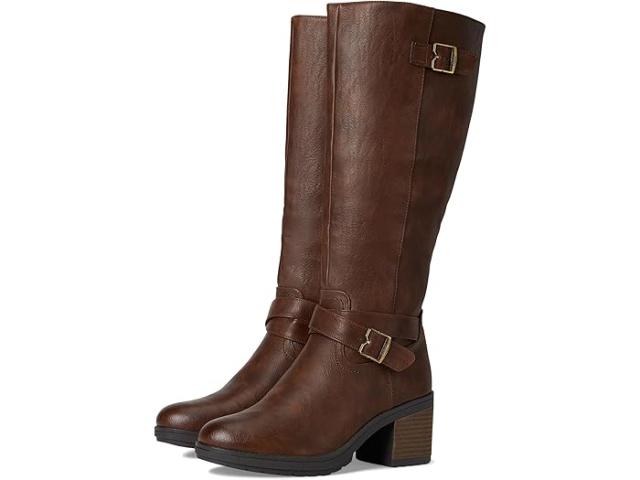 (取寄) ドクターショール レディース プレリー ジップ トール ブーツ Dr. Scholl's women Prairie Zip Tall Boots Dark Brown