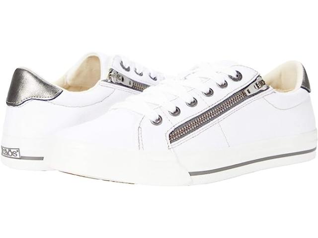 (取寄) タオス フットウェア レディース Z-ソウル Taos Footwear women Taos Footwear Z-Soul White/Pewter