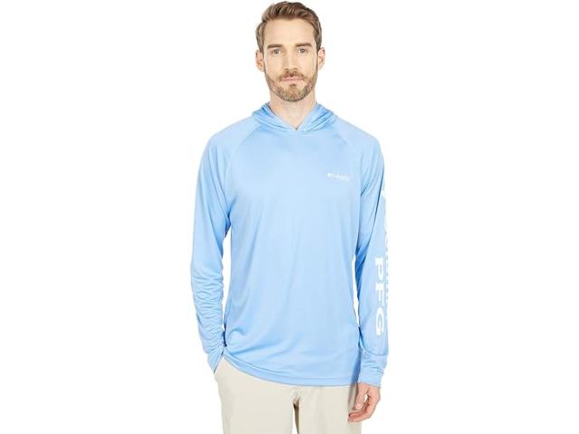 (取寄) コロンビア メンズ ターミナル タックル パーカー Columbia men Terminal Tackle Hoodie White Cap/White Logo