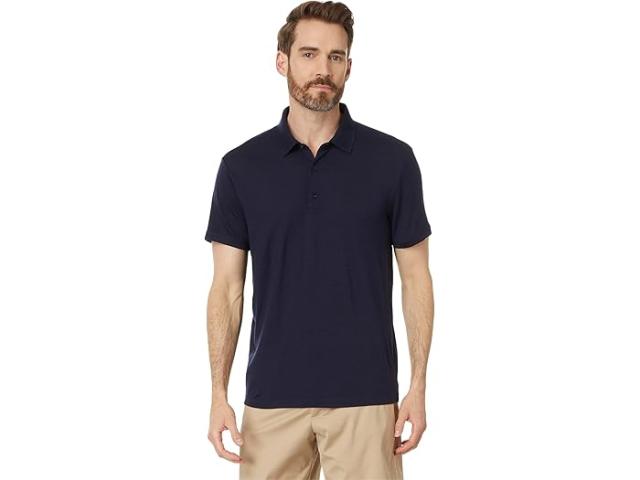 (取寄) アイスブレイカー メンズ 150 テック ライト 3 ショート スリーブ ポロ Icebreaker men 150 Tech Lite III Short Sleeve Polo Midnight Navy