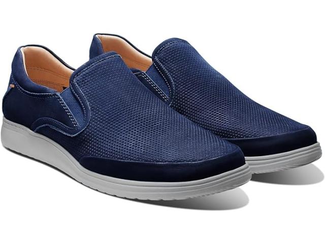 (取寄) サミュエル ハバード メンズ オレマ スリッポン Samuel Hubbard men Olema Slip-On Navy Nubuck