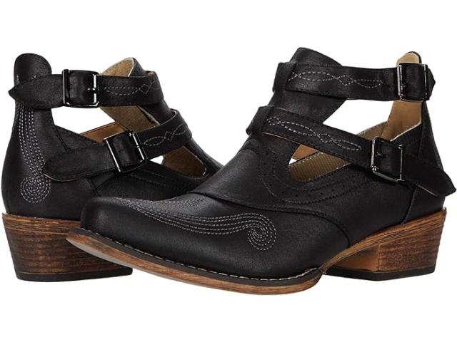 (取寄) ローパー レディース ウイルエー Roper women Roper Willa Black Faux Leather