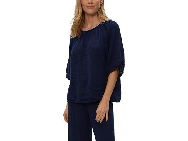 (取寄) マイケル スターズ レディース ジーン パフ スリーブ トップ Michael Stars women Jane Puff Sleeve Top Nocturnal