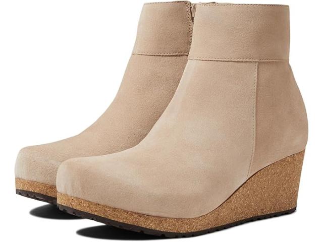 (取寄) ビルケンシュトック レディース パピリオ バイ エバ ウェッジ ブーティ Birkenstock women Papillio by Ebba Wedge Bootie Warm Sand