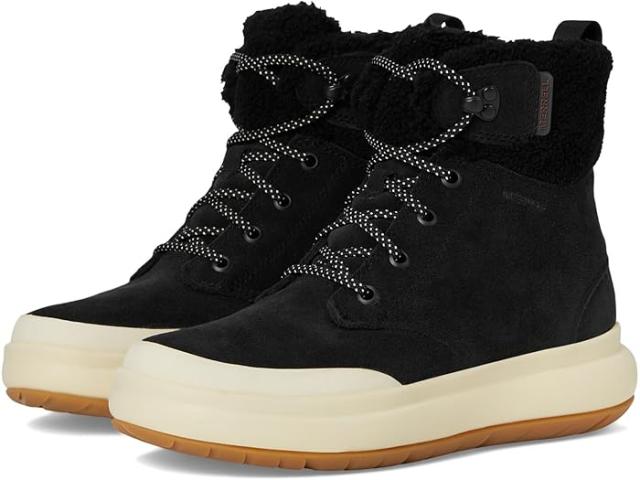 (取寄) メレル レディース マーケット サーモ レース ウォータープルーフ Merrell women Merrell Marquette Thermo Lace Waterproof Black