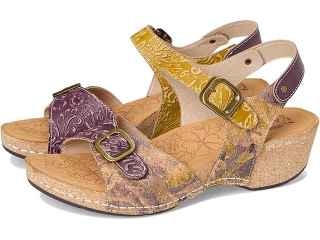 (取寄) ラルティストバイスプリングステップ レディース  L'Artiste by Spring Step women Osuna Purple Multi