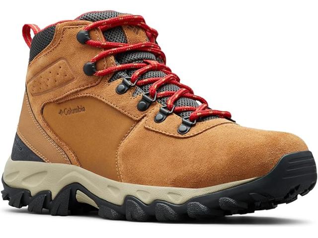 (取寄) コロンビア メンズ ニュートン リッジ プラス リ スエード ウォータープルーフ Columbia men Columbia Newton Ridge Plus II Suede Waterproof Elk/Mountain Red
