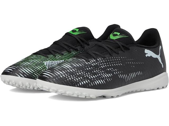 (取寄) プーマ メンズ フューチャー 8 プレイ ターフ トレーナー サッカー クリーツ PUMA men Future 8 Play Turf Trainer Soccer Cleats Puma Black-Cool Light Gray-Fluo Green