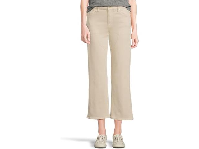 (取寄) セブンフォーオールマンカインド レディース クロップド アレクサ 7 For All Mankind women Cropped Alexa Creme