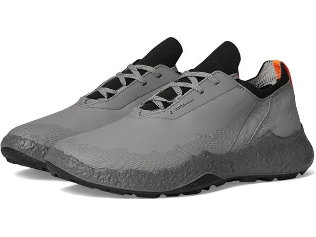 (取寄) エコー ゴルフ メンズ バイオム ハイブリット 5 レース ウォータープルーフ ゴルフ シューズ ECCO Golf men BIOM Hybrid 5 Lace Waterproof Golf Shoe Steel