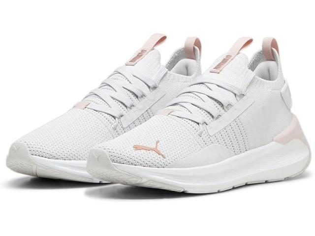 (取寄) プーマ レディース ソフトライド シンメトリー フュージョン ランニング シューズ PUMA women Softride Symmetry Fuzion Running Shoes Feather Gray/Mauve Mist/Rose Gold