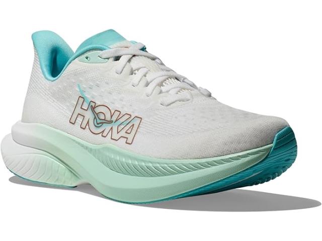 (取寄) ホカオネオネ レディース マッハ 6 Hoka women Hoka Mach 6 Frost/Rose Gold