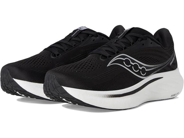 (取寄) サッカニー メンズ ライド 18 Saucony men Ride 18 Black/White