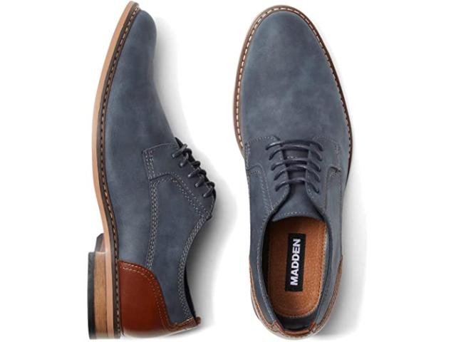 (取寄) スティーブマデン メンズ エイジャップ オックスフォード Steve Madden men Steve Madden Ajapp Oxford Navy Nubuck