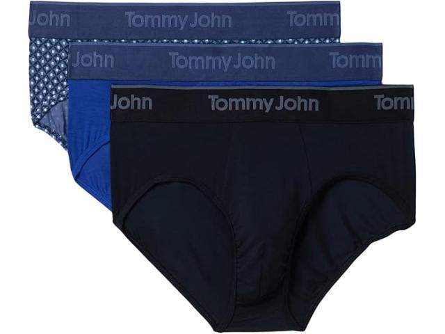 (取寄) トミー ジョン メンズ セカンド スキン モーダル ブリーフ 3-パック  John men Second Skin Modal Brief 3-Pack Dress Blues/Dress Blues Gents