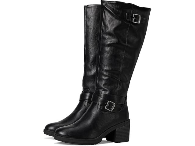 (取寄) ドクターショール レディース プレリー ジップ トール ブーツ Dr. Scholl's women Prairie Zip Tall Boots Black