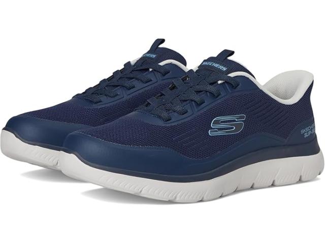 (取寄) スケッチャーズ メンズ サミッツ ハンズ フリー スリップ-イン SKECHERS men Summits Leyter Hands Free Slip-in Navy/Blue
