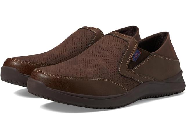 (取寄) ナン ブッシュ メンズ コンウェイ EZ モカシン トゥ スリッポン イージー スリップ-イン ローファー Nunn Bush men Conway EZ Moccasin Toe Slip-On Easy Slip-In Loafer Brown