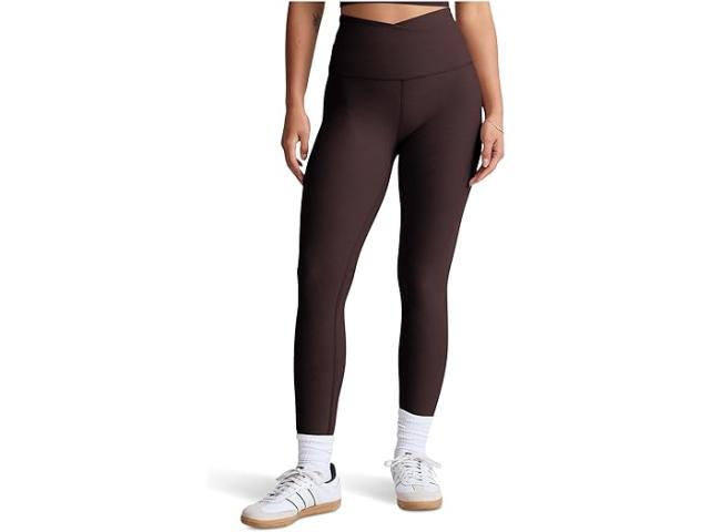 (取寄) ビヨンドヨガ レディース スペースダイ アット ユア レジャー ハイ ウェスト ミディ レギンス Beyond Yoga women Spacedye At Your Leisure High Waisted Midi Leggings Dark Chocolate Heather