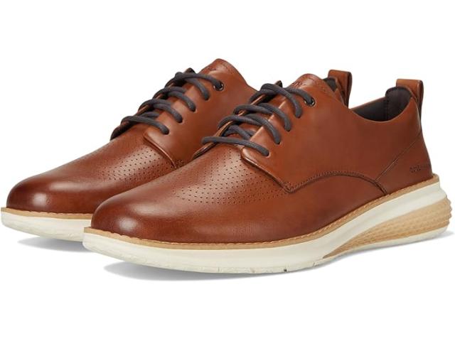 (取寄) コールハーン メンズ オリジナルグランド エナジー ウィーブ プレーン トゥ オックスフォード Cole Haan men Originalgrand Energy Weave Plain Toe Oxford British Tan/Ivory/Dark Chocolate