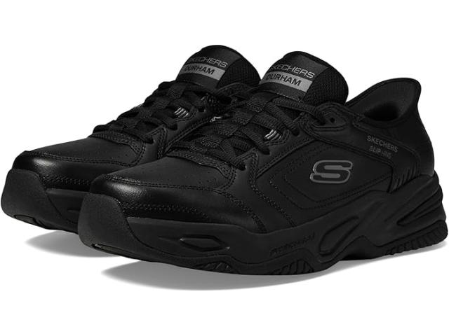 (取寄) スケッチャーズ メンズ ダラム ハンズ フリー スリップ-イン SKECHERS men Durham Hands Free Slip-In Black/Black