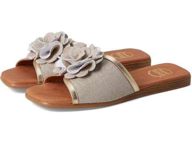 (取寄) アンドレアスース レディース  Andre Assous women Kiky Natural/Platino