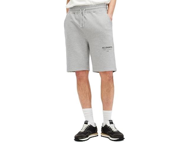 (取寄) オールセインツ メンズ アンダーグラウンド スウェットショート AllSaints men Underground Sweatshort Grey Marl