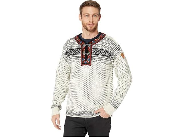 (取寄) ダーレオブノルウェー メンズ セテスダール ユニセックス セーター Dale of Norway men Setesdal Unisex Sweater A-Off-White/Black