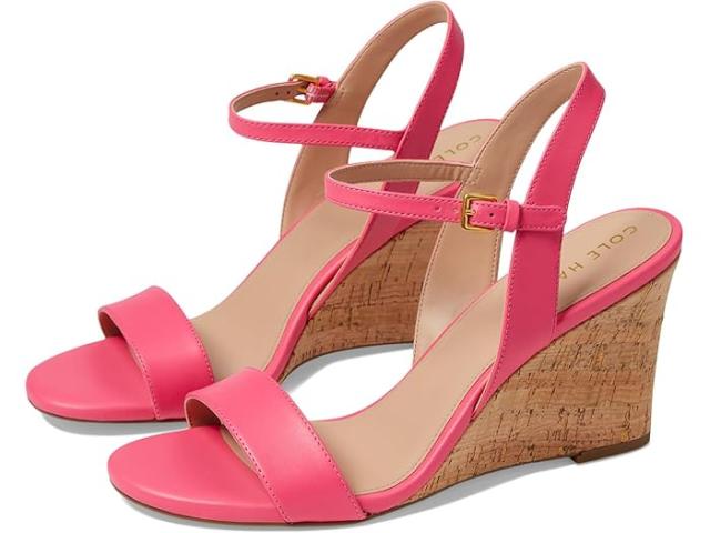 (取寄) コールハーン レディース ジョシー ウェッジ サンダル Cole Haan women Josie Wedge Sandals Camelia Rose Leather/Cork
