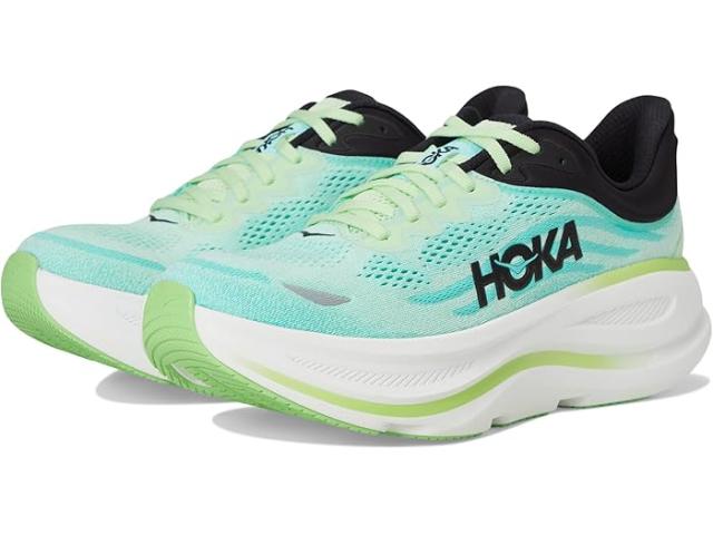 (取寄) ホカオネオネ メンズ ボンダイ 9 Hoka men Bondi 9 Luna Moth/Blue Spark
