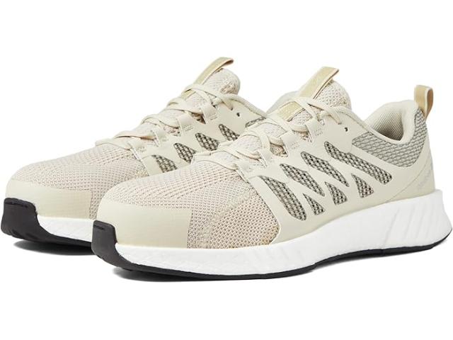 (取寄) リーボック ワーク レディース フュージョン フレックスウィーブ ワーク エー コンプ トゥ Reebok Work women Reebok Work Fusion Flexweave Work EH Comp Toe Cream 1