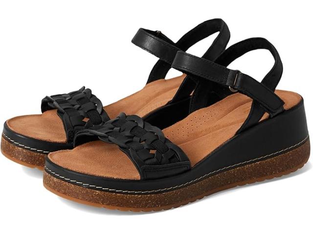 (取寄) クラークス レディース カッサンダ バー Clarks women Kassanda Bar Black Leather