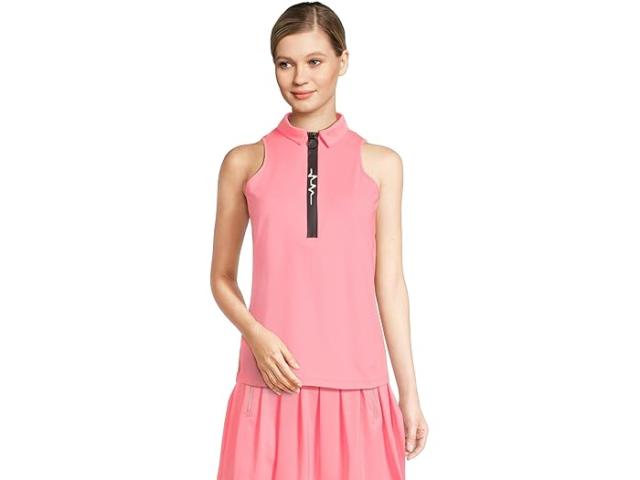 (取寄) ジェイミー サドック レディース ソリッド スリーブレス トップ Jamie Sadock women Solid Sleeveless Top Flamingo Pink