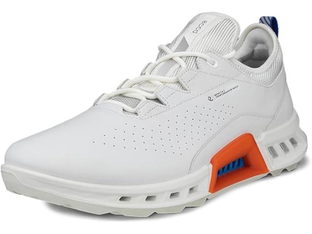 (取寄) エコー ゴルフ メンズ バイオム C4 ベンティッド ゴアテックス ウォータープルーフ ゴルフ シューズ ECCO Golf men Biom C4 Vented GORE-TEX Waterproof Golf Shoe White/Mazarine Blue