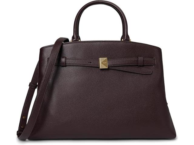 (取寄) ケイトスペード レディース デコ ペブルド レザー ラージ サッチェル Kate Spade New York women Deco Pebbled Leather Large Satchel Blackberry Jam
