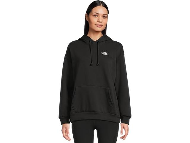 (取寄) ノースフェイス レディース エボリューション エンブロイダー オーバーサイズ ブーディ The North Face women Evolution Embroidered Oversized Hoodie TNF Black