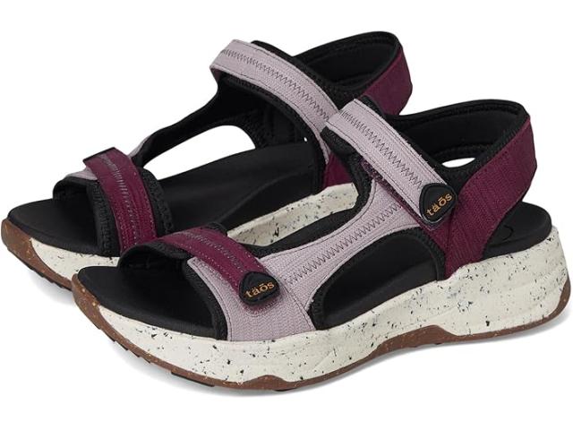 (取寄) タオス フットウェア レディース スーパー サイド Taos Footwear women Super Side Plum Embossed Multi