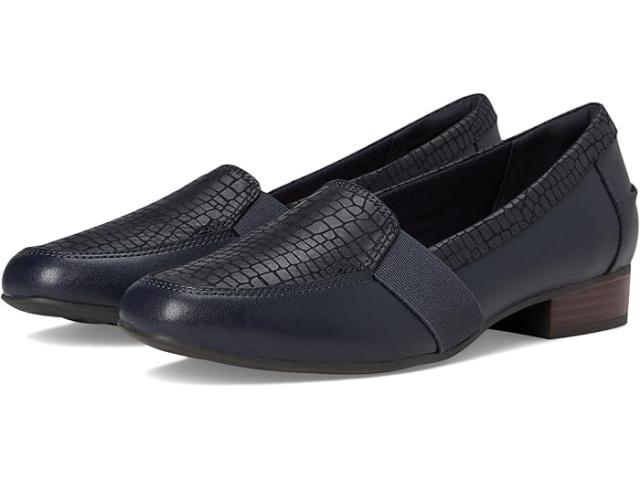 (取寄) クラークス レディース ジュリエット ビート Clarks women Juliet Beat Navy Leather