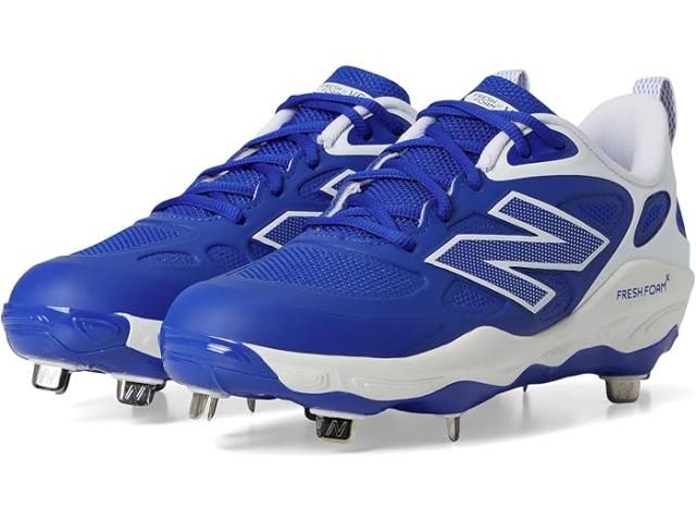 (取寄) ニューバランス レディース フレッシュ フォーム X メタル ソフトボール クリーツ New Balance women Fresh Foam X Velov4 l Softball Cleats Team /White