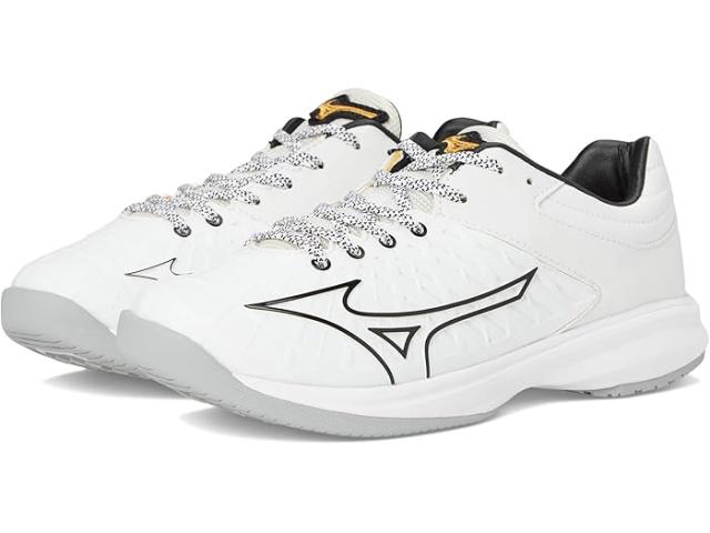 (取寄) ミズノ レディース プロ FP ロー ターフ Mizuno women Pro Fp Low Turf White-Black