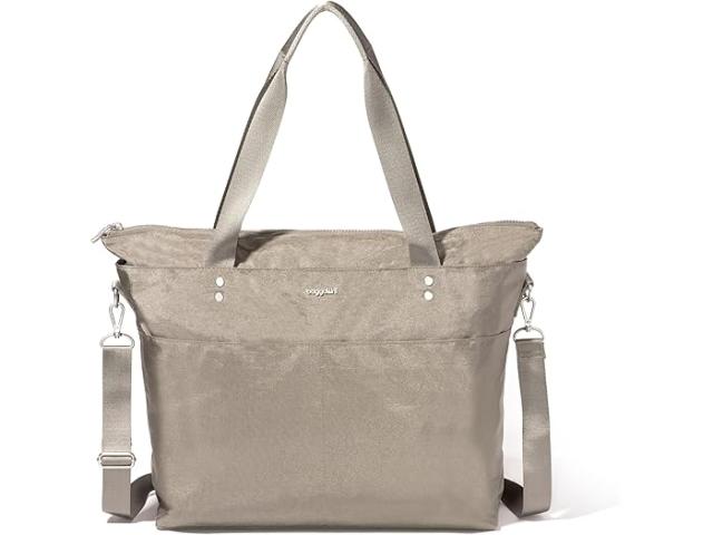 (取寄) バッガリーニ レディース キャリーオール ラップトップ トート Baggallini women Baggallini Carryall Laptop Tote Sterling Shimmer