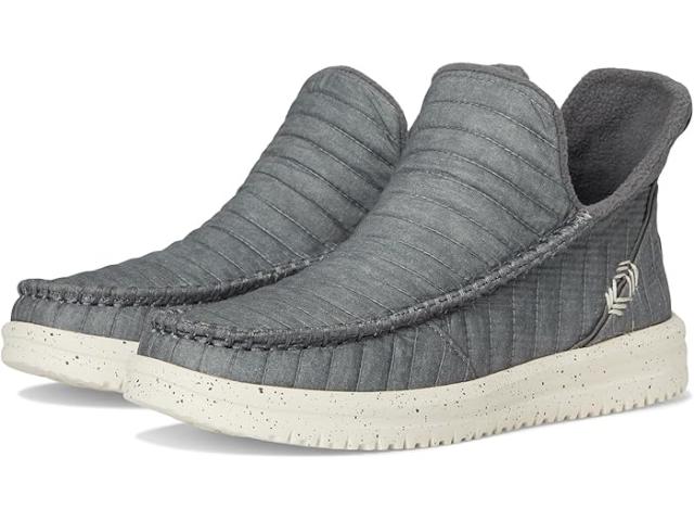 (取寄) ヘイ デュード レディース カムデン キルテッド Hey Dude women Camden Quilted Charcoal