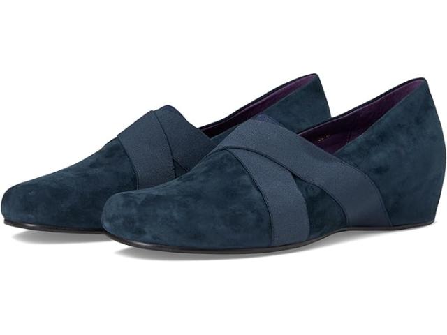(取寄) ヴァネリ レディース  Vaneli women Maiya Navy Suede