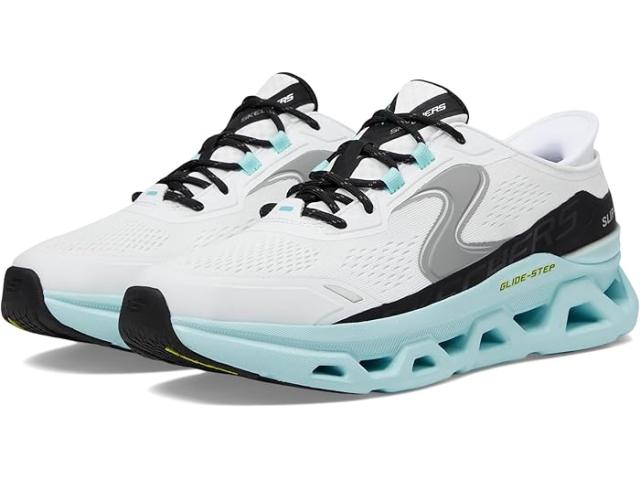 (取寄) スケッチャーズ メンズ グライド-ステップ アルタス ハンズ フリー スリップ-イン SKECHERS men SKECHERS Glide-Step Altus Hands Free Slip-In White/Blue